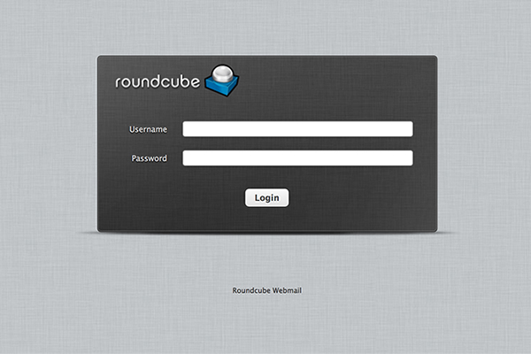 Using RoundCube Webmail
